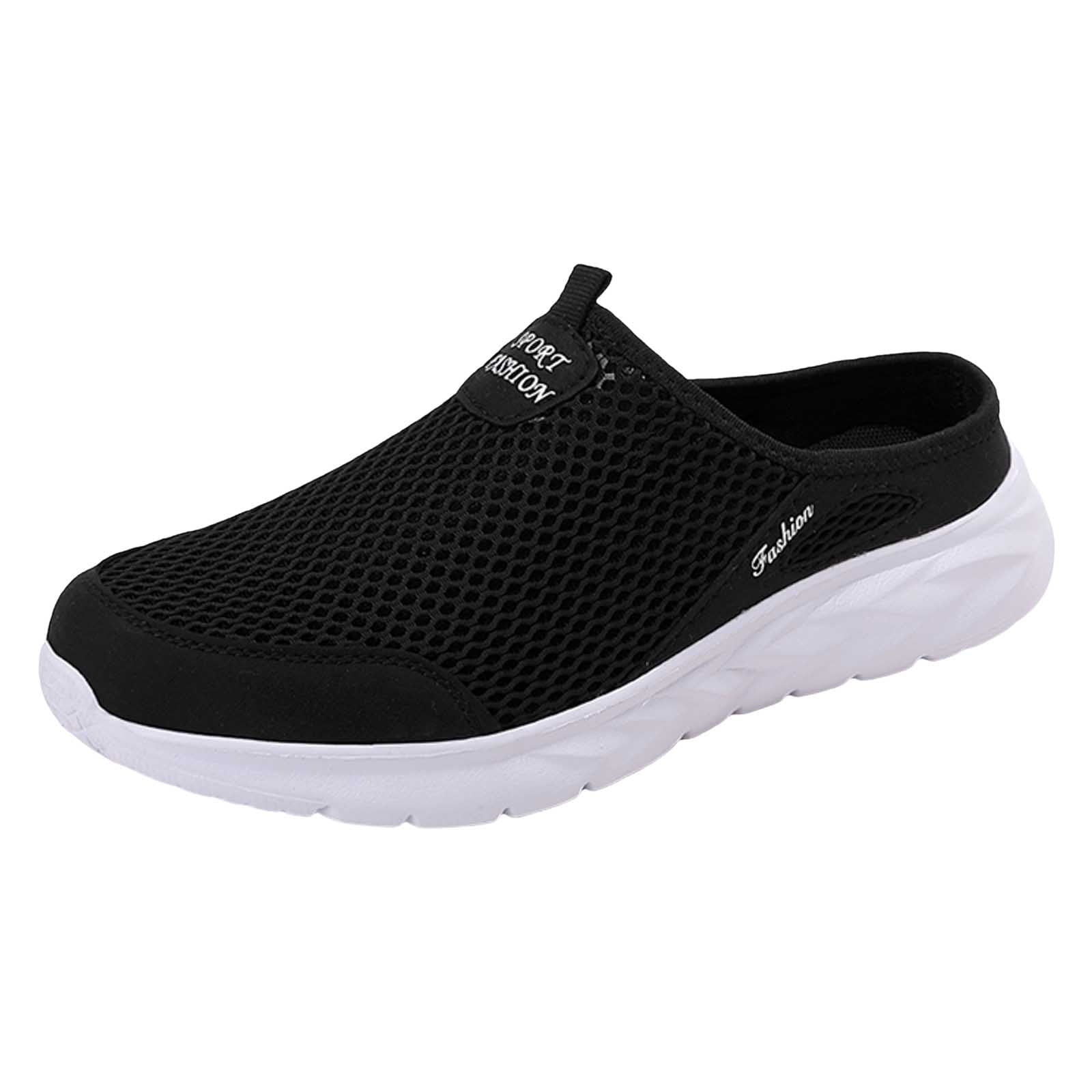 Hessimy Slip On Mules & Clogs for Womens Mens Light Open Back Shoes ...