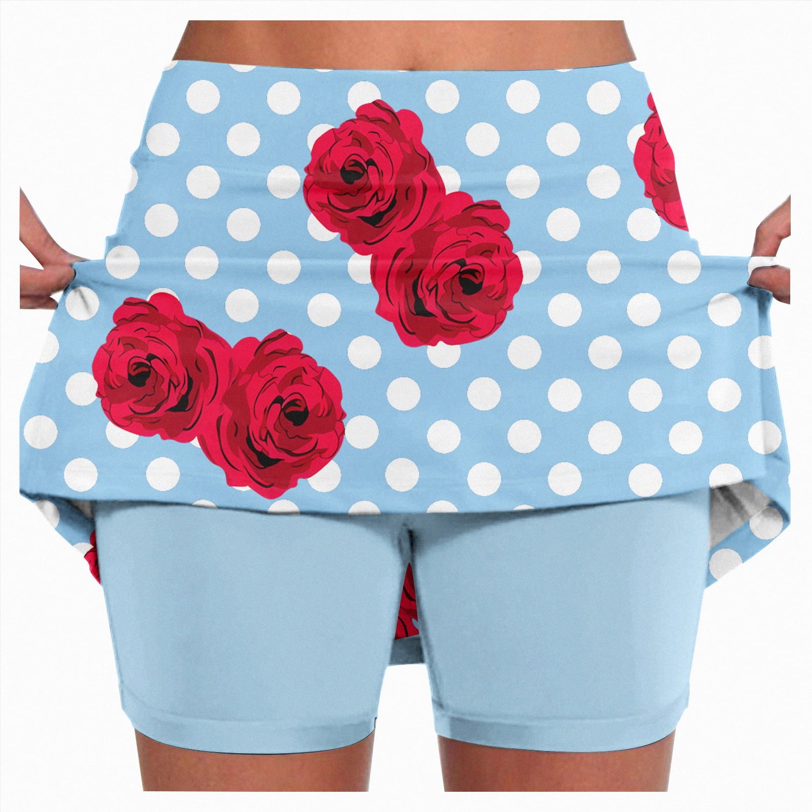 Hessimy Soft Skirt for Women Back Slit High Waist Casual Pencil Skirts ...