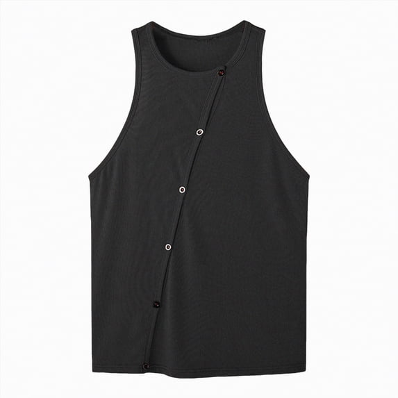 Hessimy Tank Top for Men Moisture Wicking Cotton Sleeveless Shirts ...
