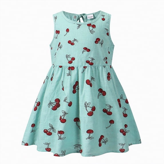 Hessimy Toddler Baby Girl Plaid Heart Embroidery Short Puff Sleeve ...