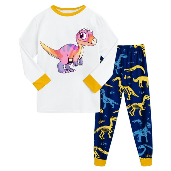 Hessimy Toddler Boys Girls Spring 2Pcs Long Sleeve Sweatshirt Tops Soft ...