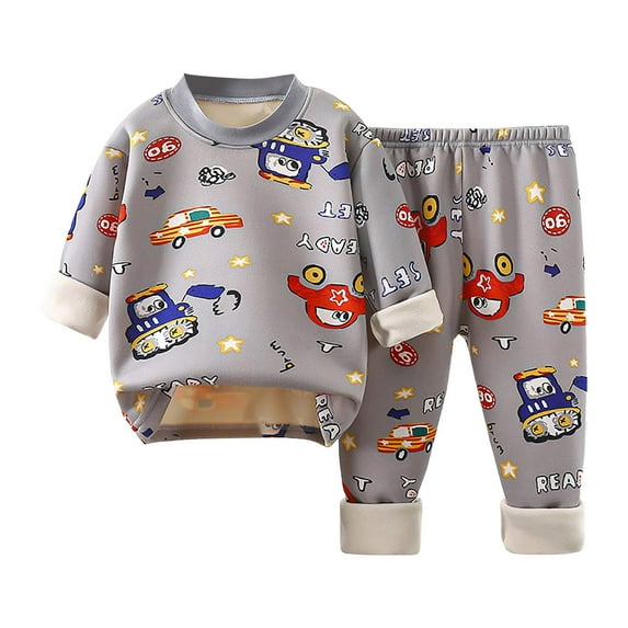 Hessimy Toddler Boys Girls Spring Summer 2Pcs Long Sleeve Pullover Tops ...