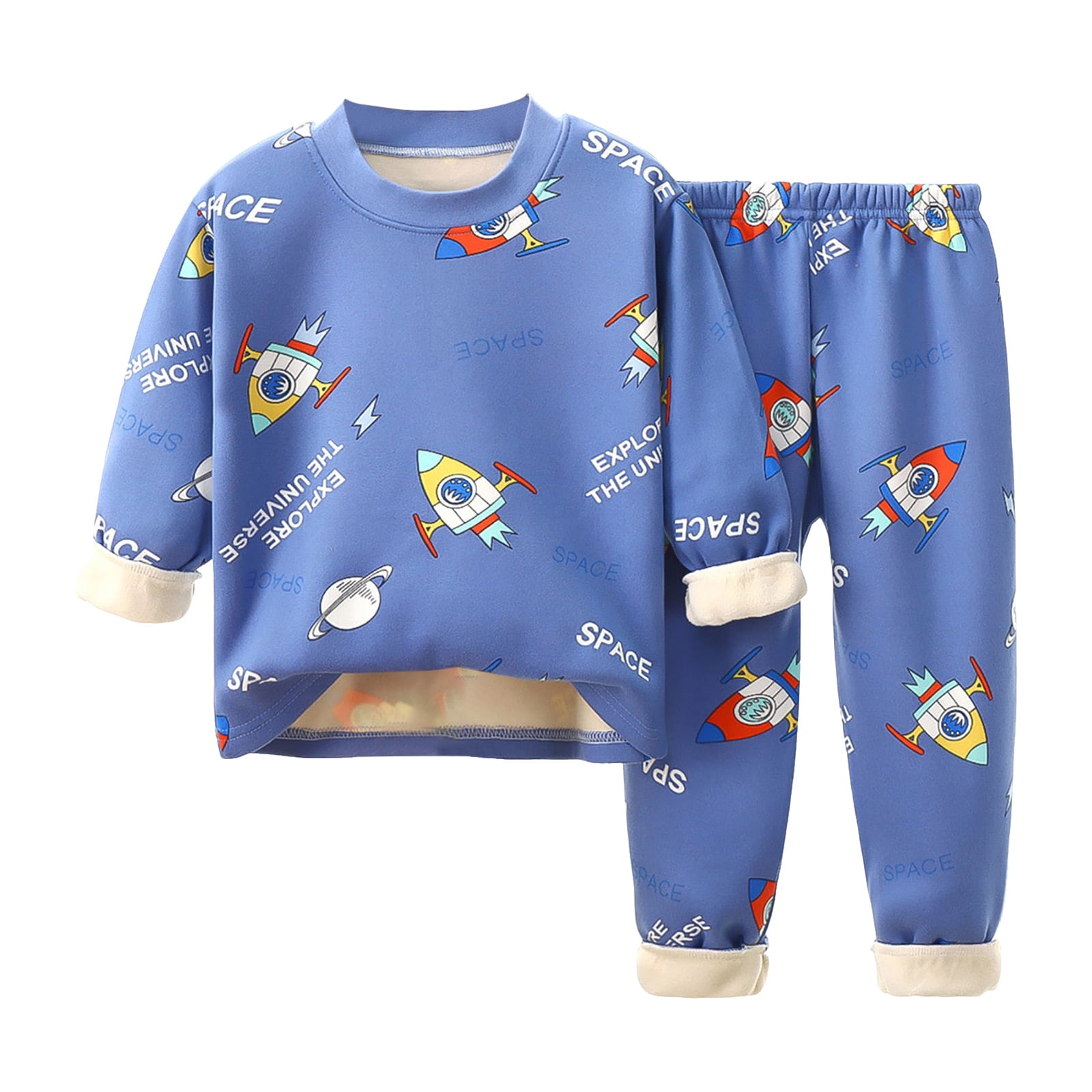 Hessimy Toddler Boys Girls Spring Summer 2Pcs Long Sleeve Pullover Tops ...
