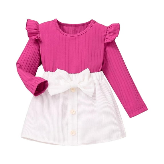 Hessimy Toddler Boys Girls Spring Summer 2Pcs Solid Color Set Long ...