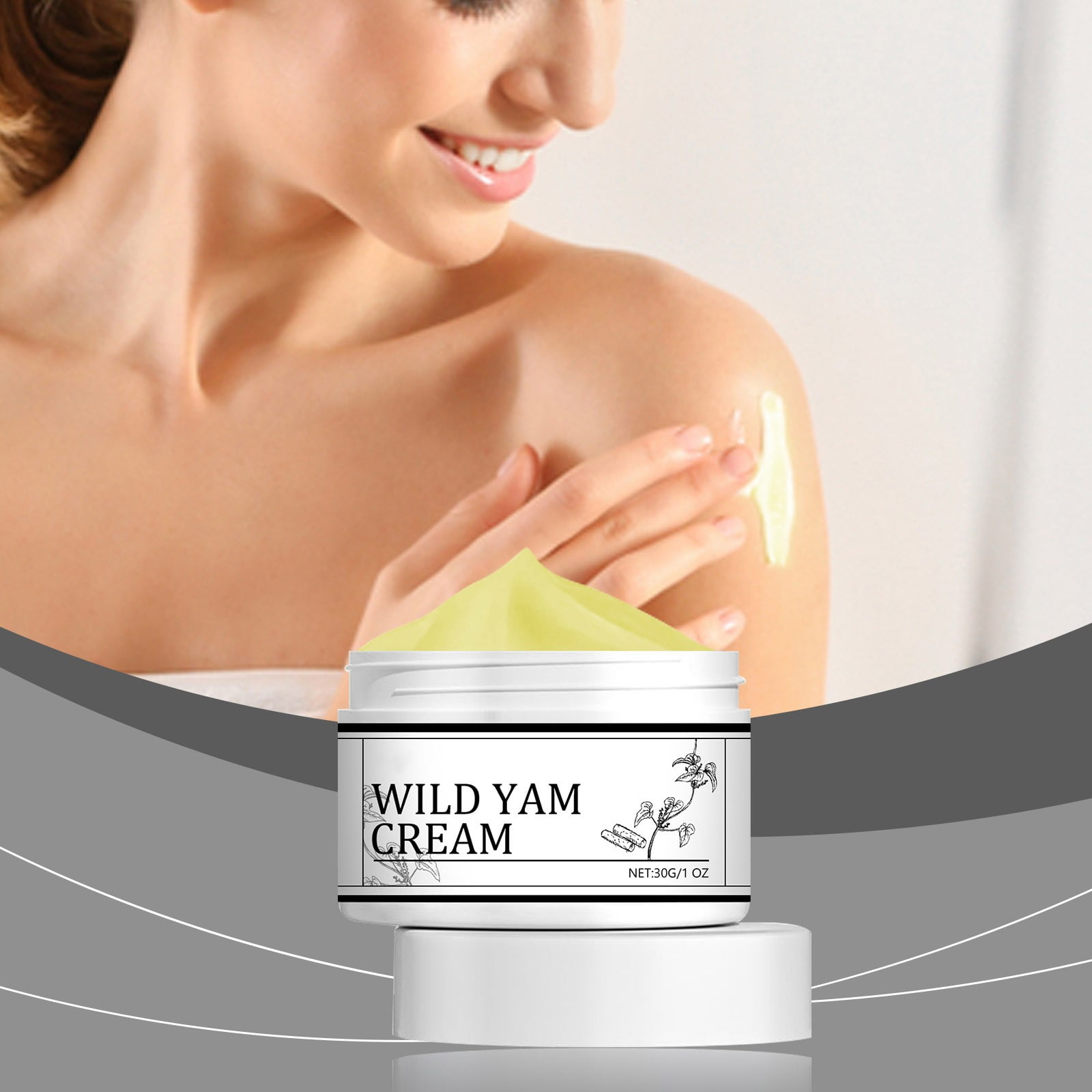 Hessimy Wild Yam Cream Annas Wild Yam Cream Organic For Hormone