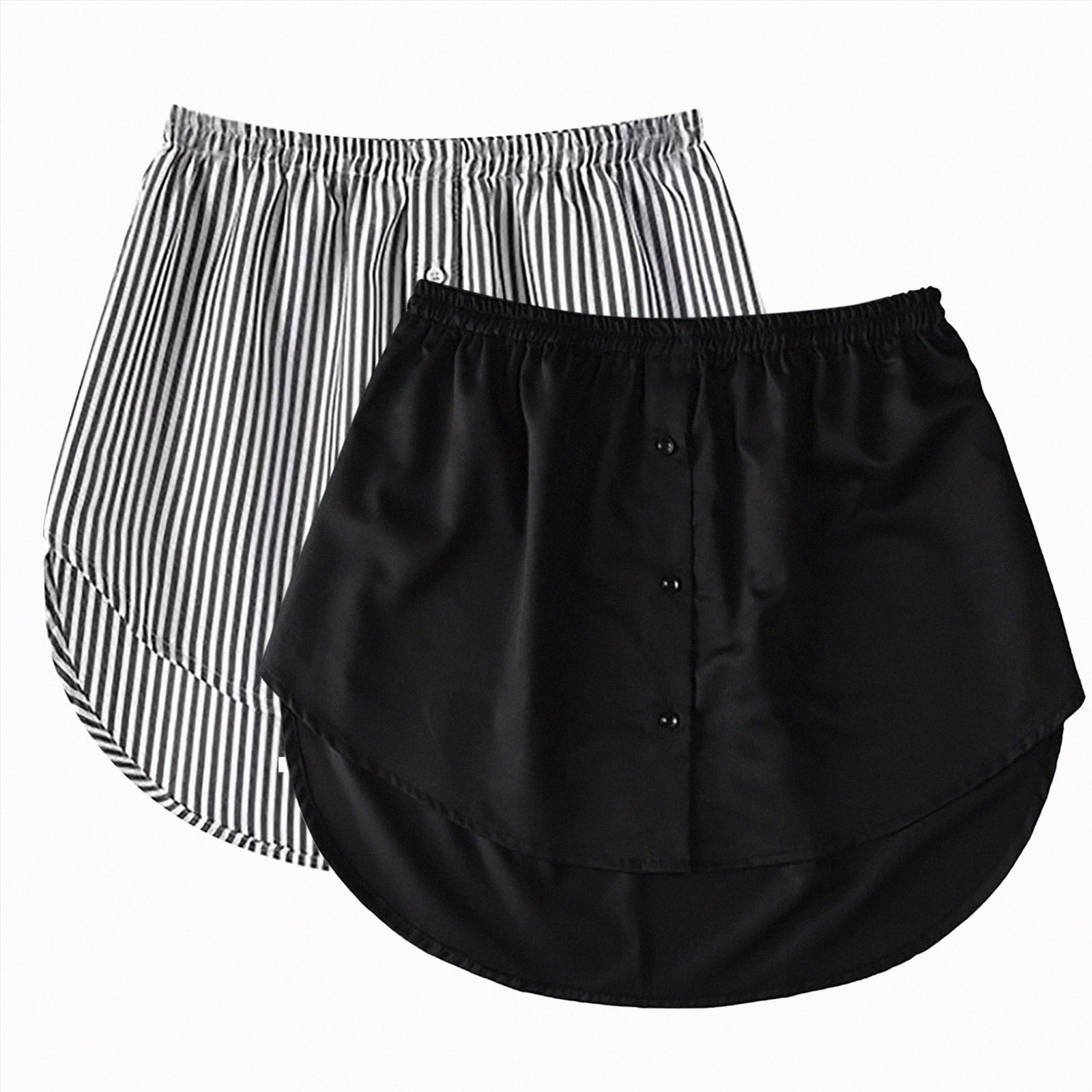 Hessimy Women's Office Work Pencil Skirt Stretch High Waist Below Knee ...