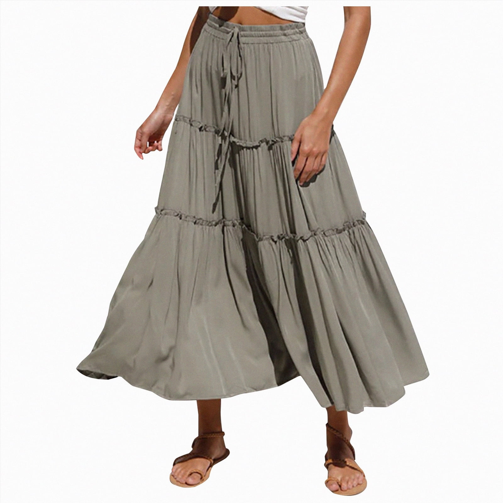 Hessimy Women's Side Slit High Waisted Mini Skirt Stretchy Bodycon ...