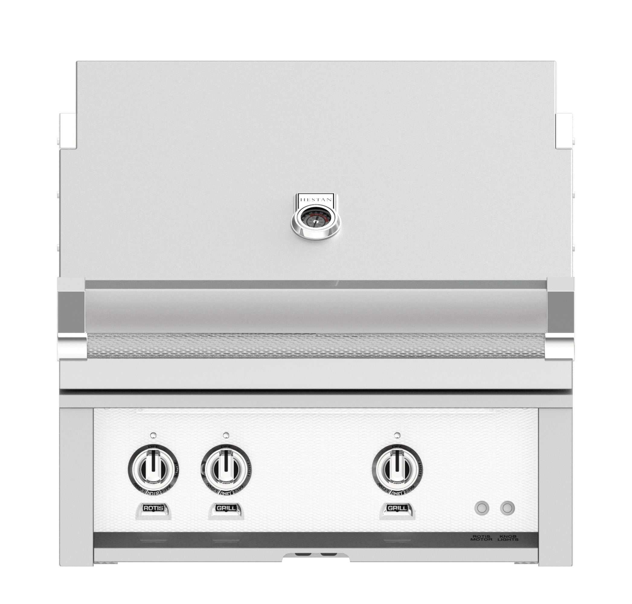 Hestan 30-inch Built-in Natural Gas Grill W/ Sear Burner & Rotisserie ...