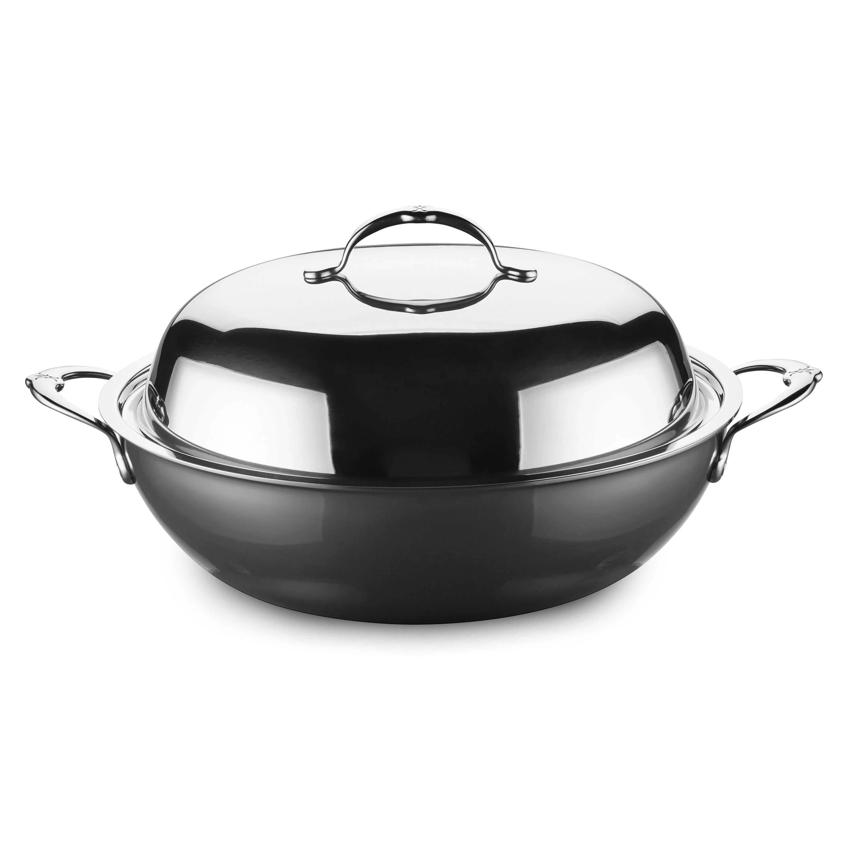Hestan NanoBond 14" Titanium Stainless Steel Wok - Walmart.com
