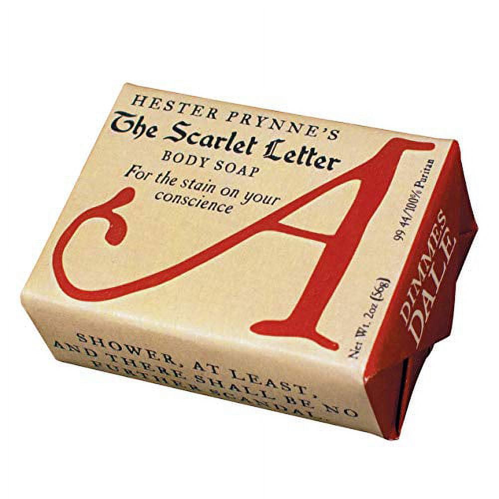 Hester Prynne's The Scarlet Letter Body Soap - 1 Mini Bar of Soap ...