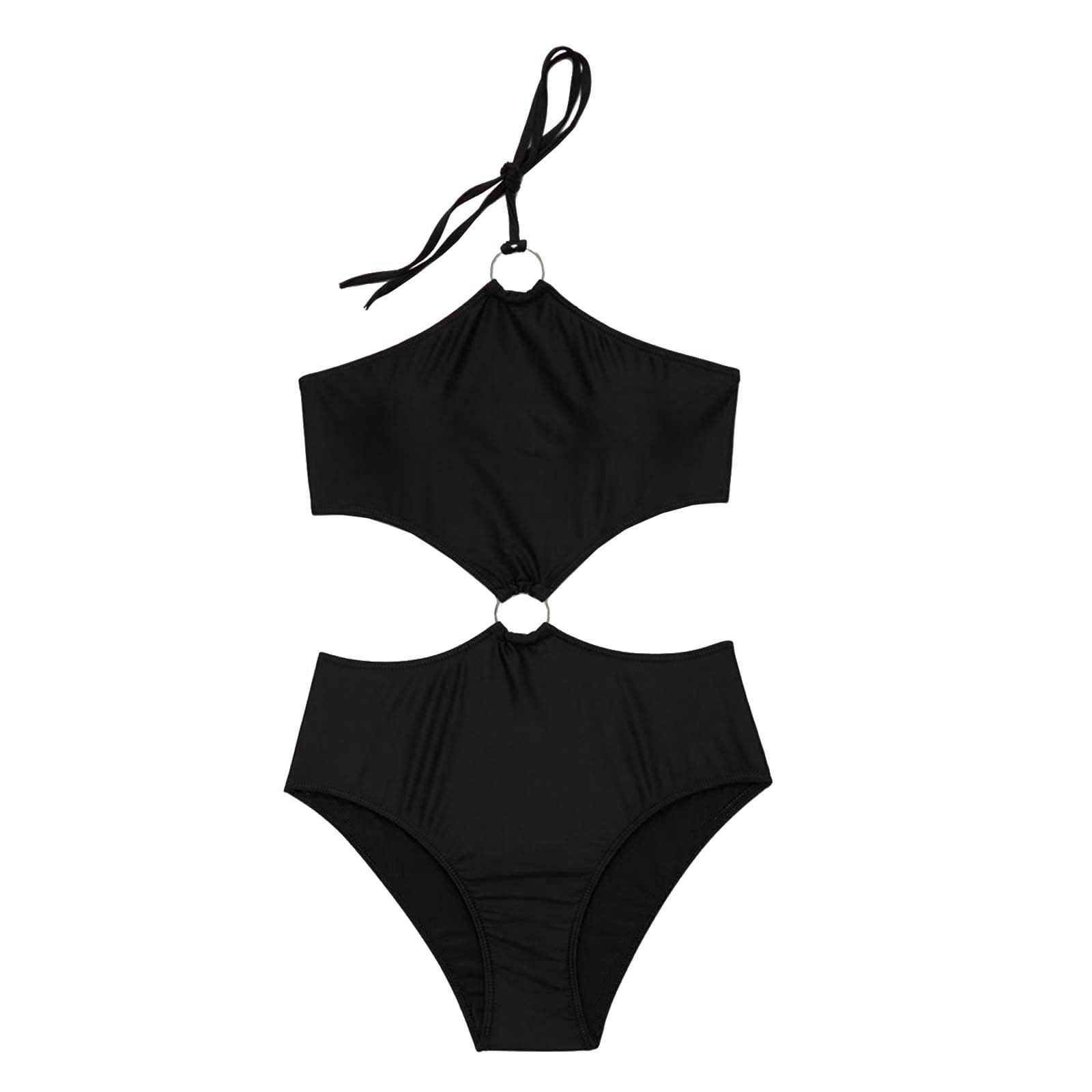 Hesxuno Bikinis For Women Sexy Women Sexy One Piece Bikini With Chest Pad And No Underwire