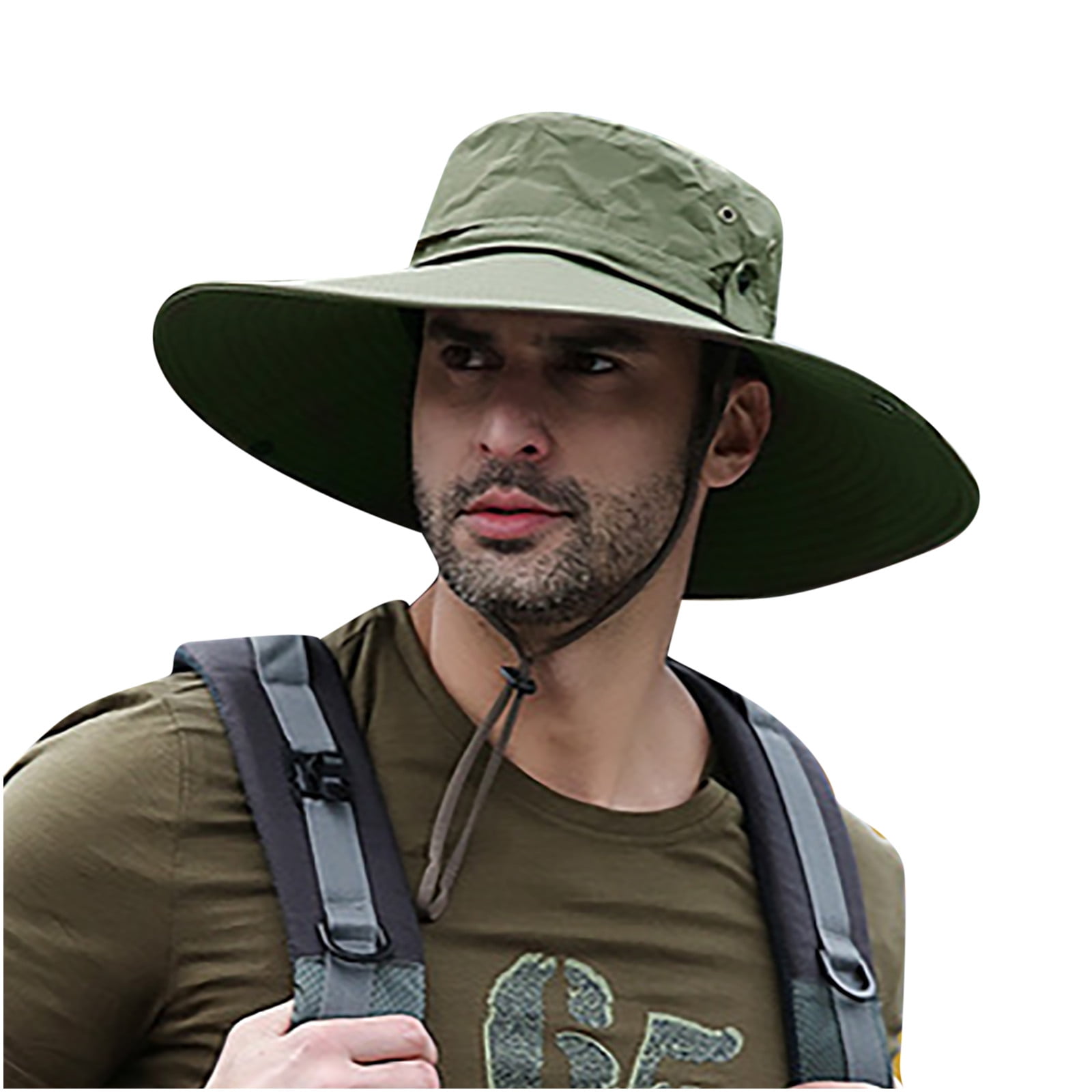 Hesxuno Sun Hats for Men with Uv Protection Wide Brim Men Sun Cap ...