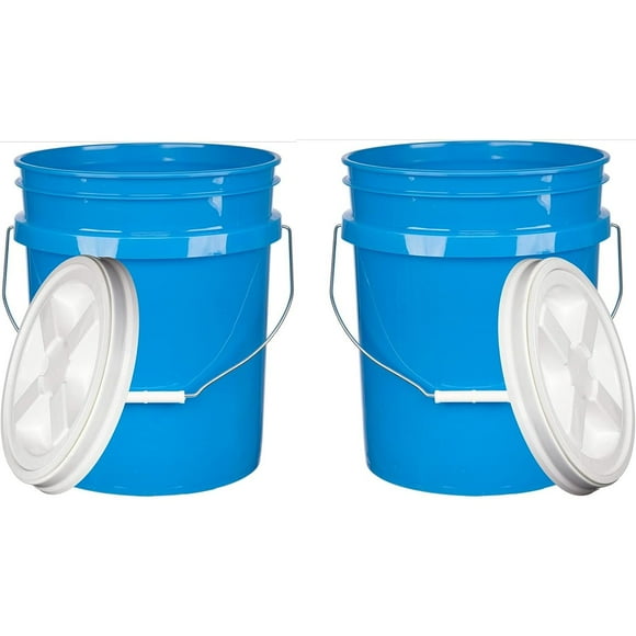 Clear 5 Gallon Bucket