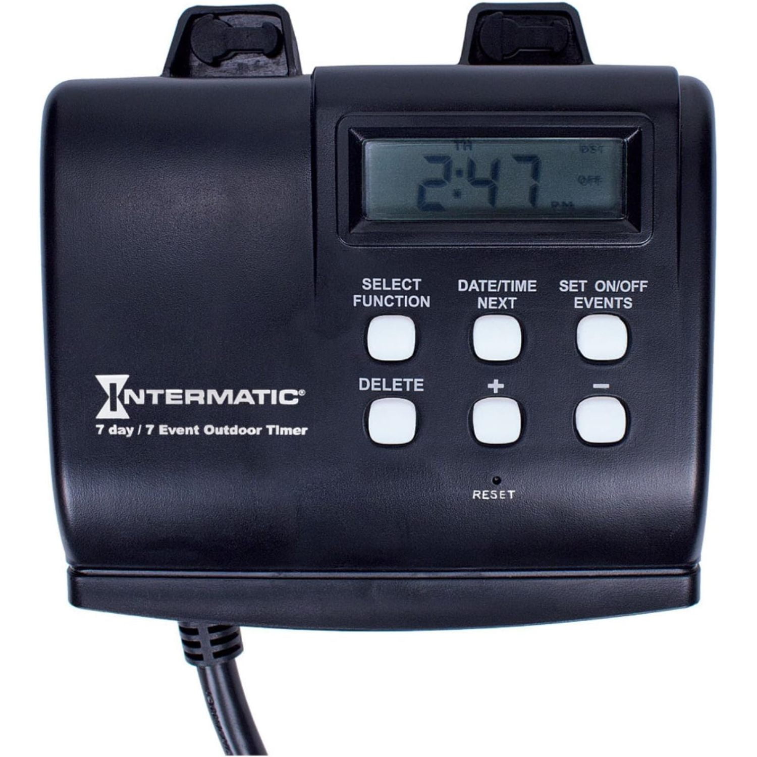 HetayC HB880R 15-Amp Outdoor Digital Timer, Waterproof for Lights ...