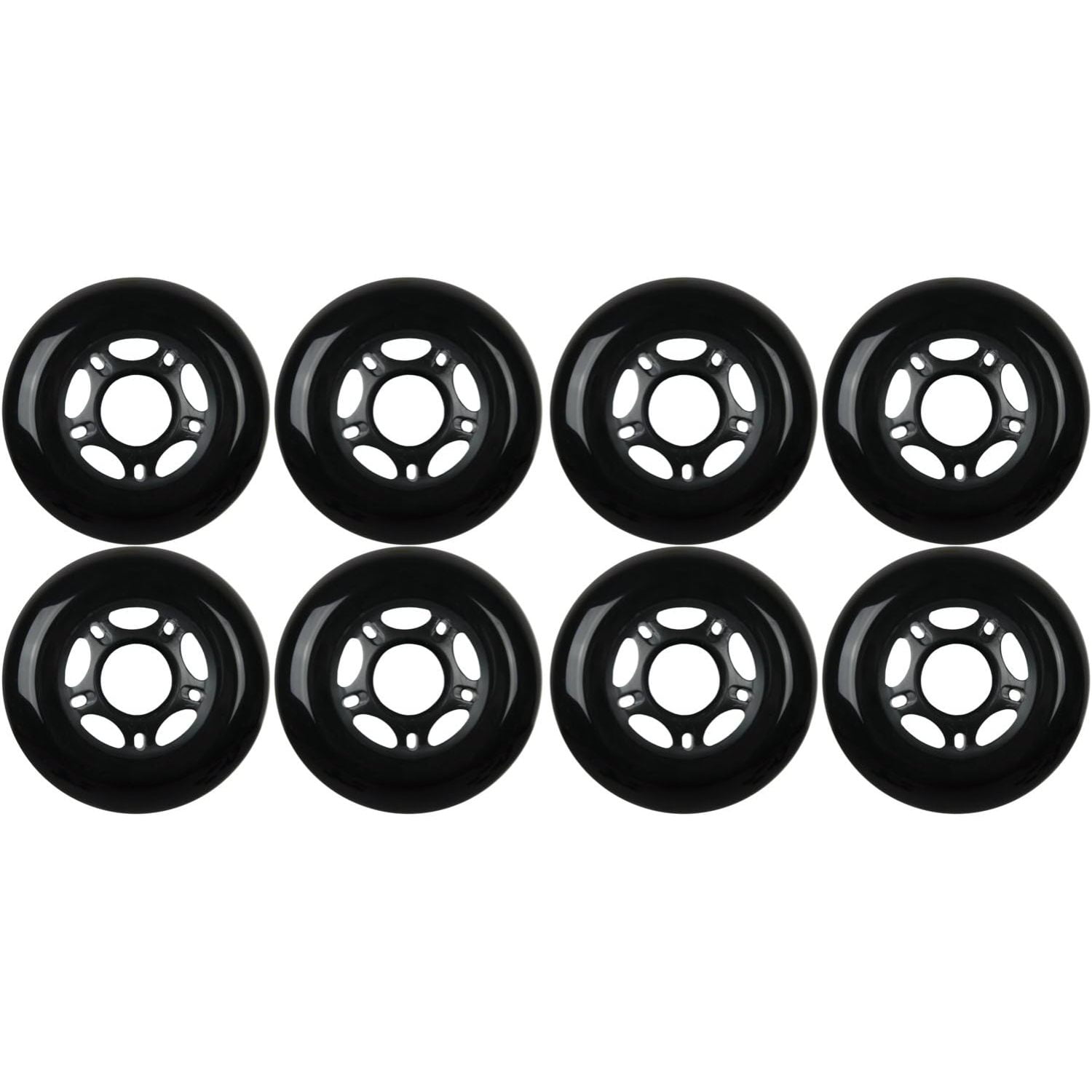 HetayC Outdoor Asphalt Formula 89A Inline Skate X8 Wheels - Walmart.com