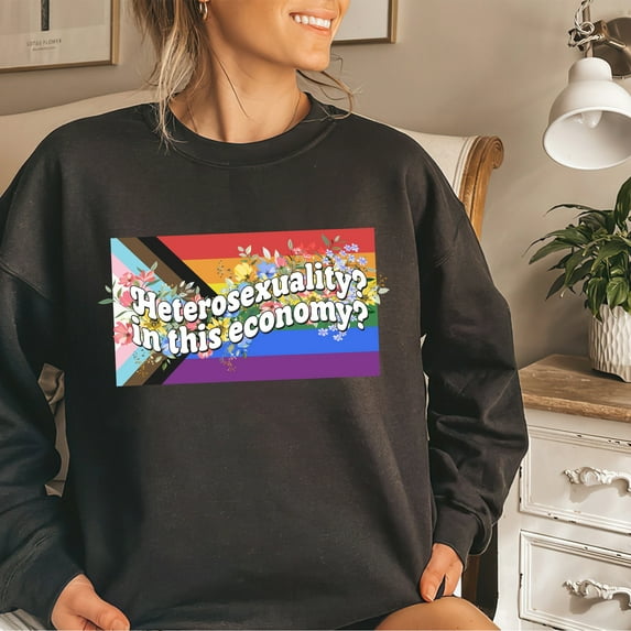Heterosexuality In This Economy Shirt, Pride Month Shirt, LGBTQ Shirt ...