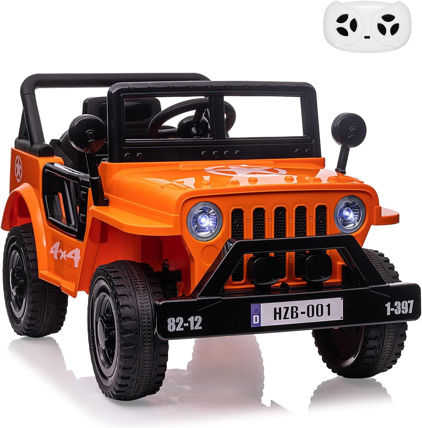 Hetoy 12V Kids Ride On Truck Car, Electric Ride On Car with Remote ...