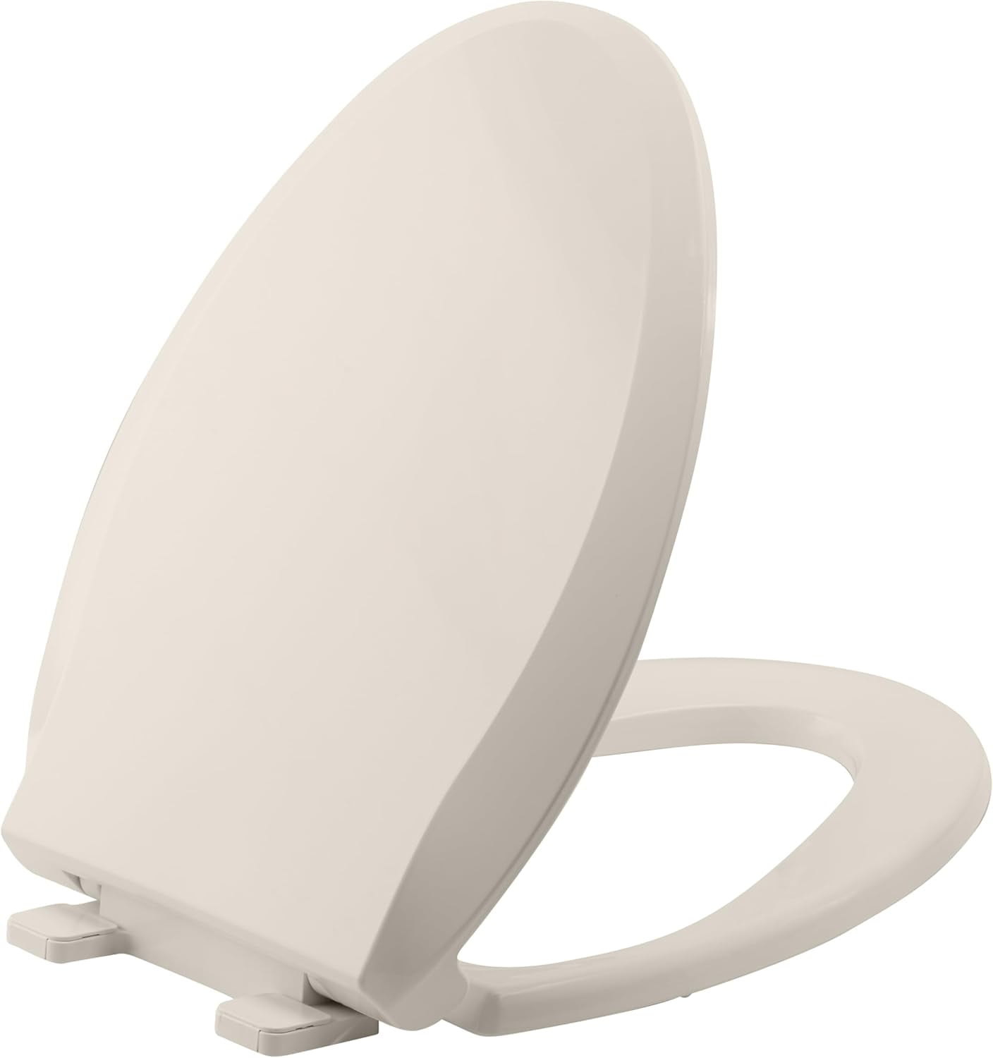 Hetoy 19-Inch Toilet Seat,Round Toilet Seat,Slow Soft Close,Durable ...