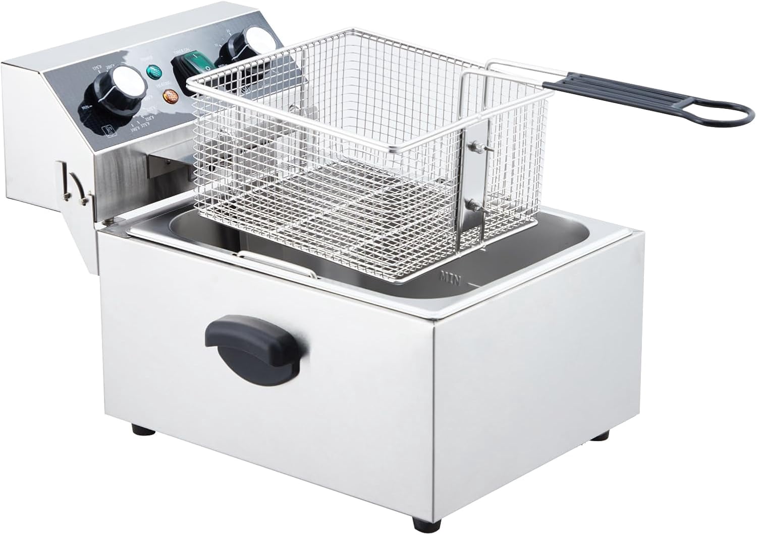 Hetoy Countertop Deep Fryer - Single Cylinder with 10L Oil Capacity ...