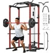 UPGO Power Cage,1200lbs Multi-Function Power Rack with Lat Pulldown and ...
