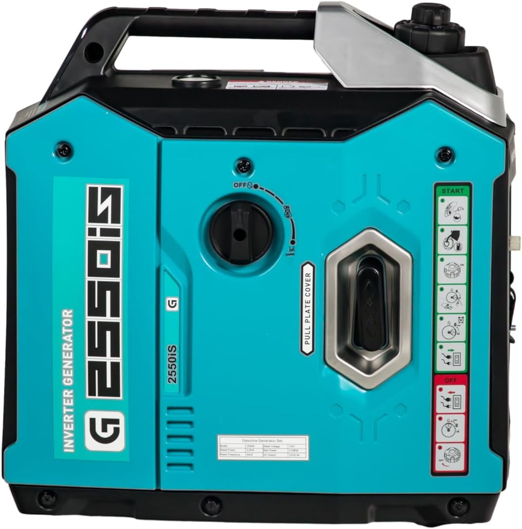 Hetoy Silent Frequency Generator - 3000W Ultra Quiet Portable Inverter ...