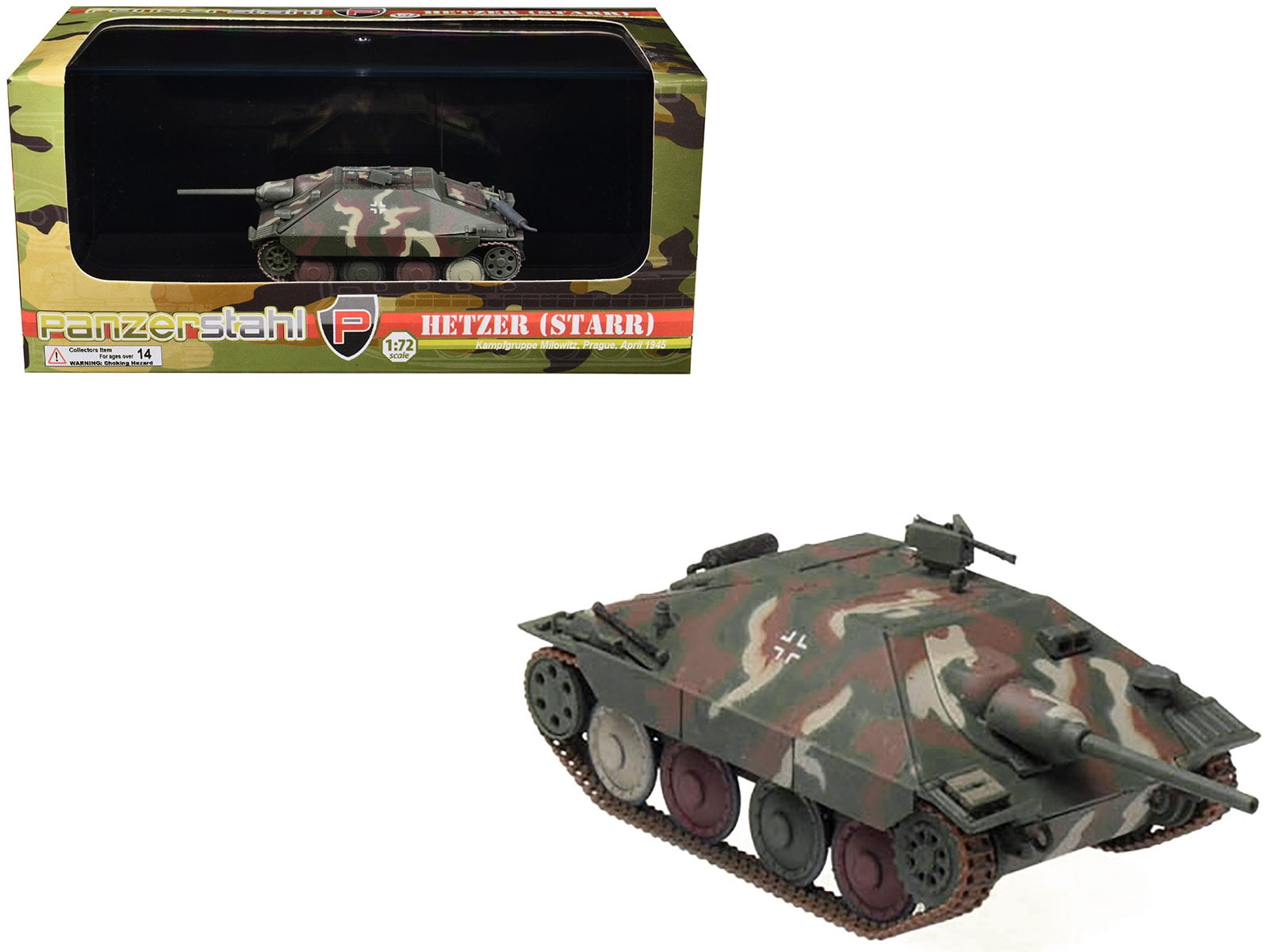 Hetzer (Starr) Tank Destroyer "Kampfgruppe Milowitz, Prague" (1945 ...