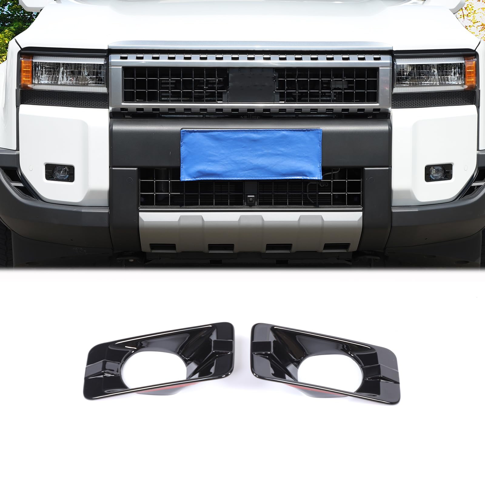 Heutamo Front Fog Light MMF7 Cover Trim Compatible with Toyota Land ...