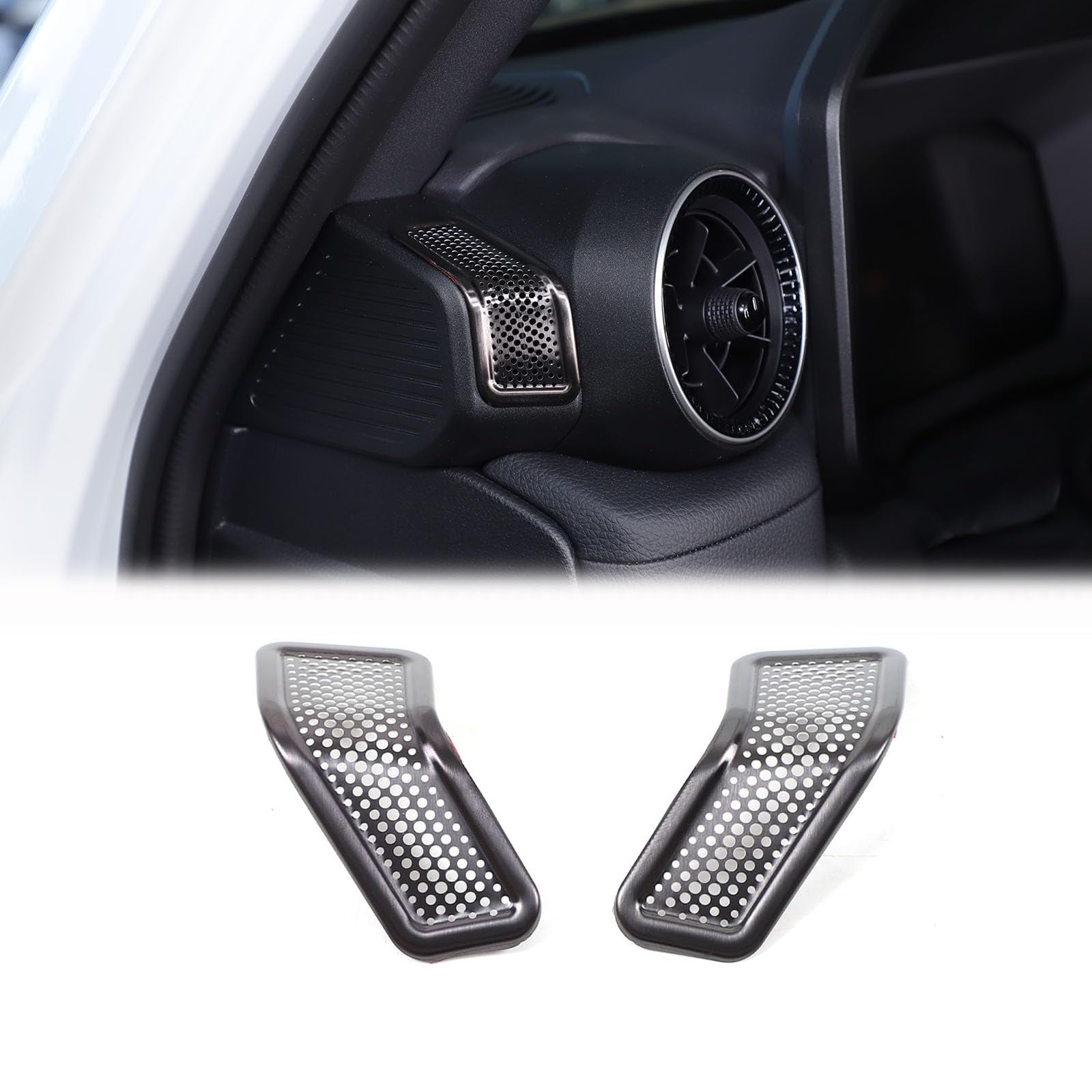 Heutamo Side Air Vent Outlet Frame Cover Trim Compatible with Toyota ...