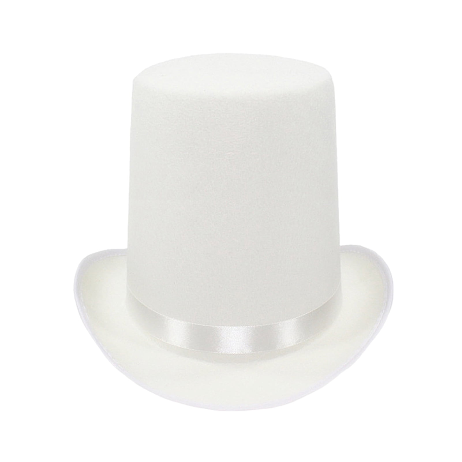 Hevirgo High Top Hat Magician High Hat British Black Jazz Topper Hat ...