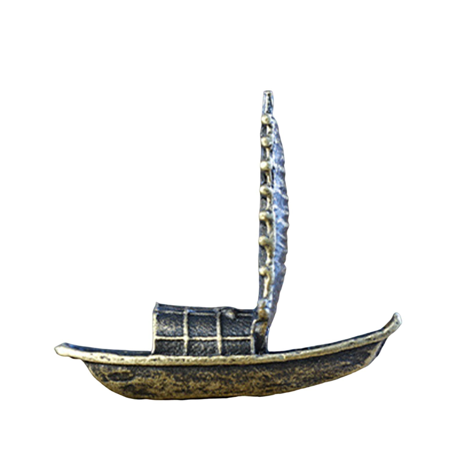 Hevirgo Miniature Desktop Figurine Retro Buddha/Boat/Horse/Meditating ...