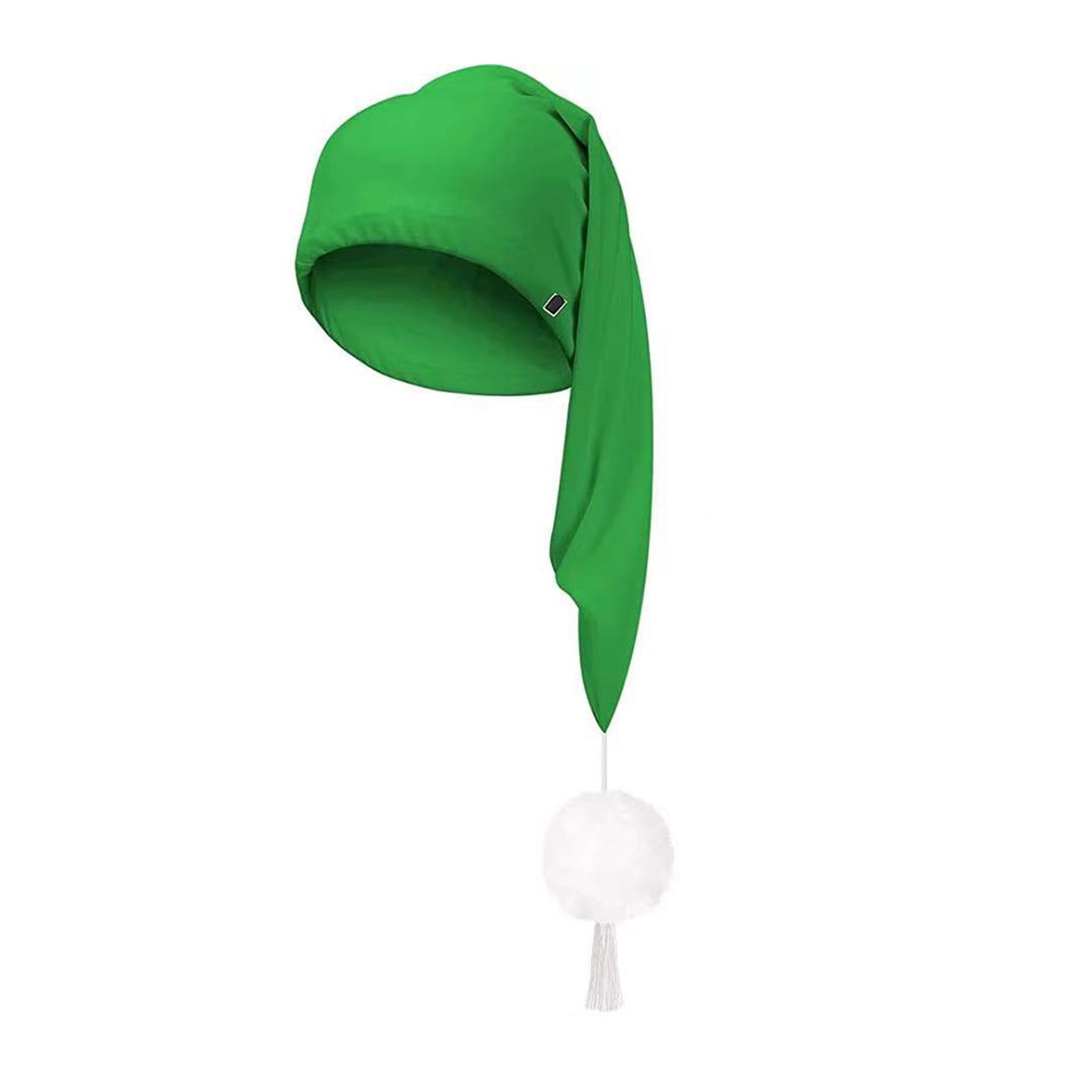 Hevirgo Unisex Night Sleeping Hat with Pom Ball Adjustable Elastic ...