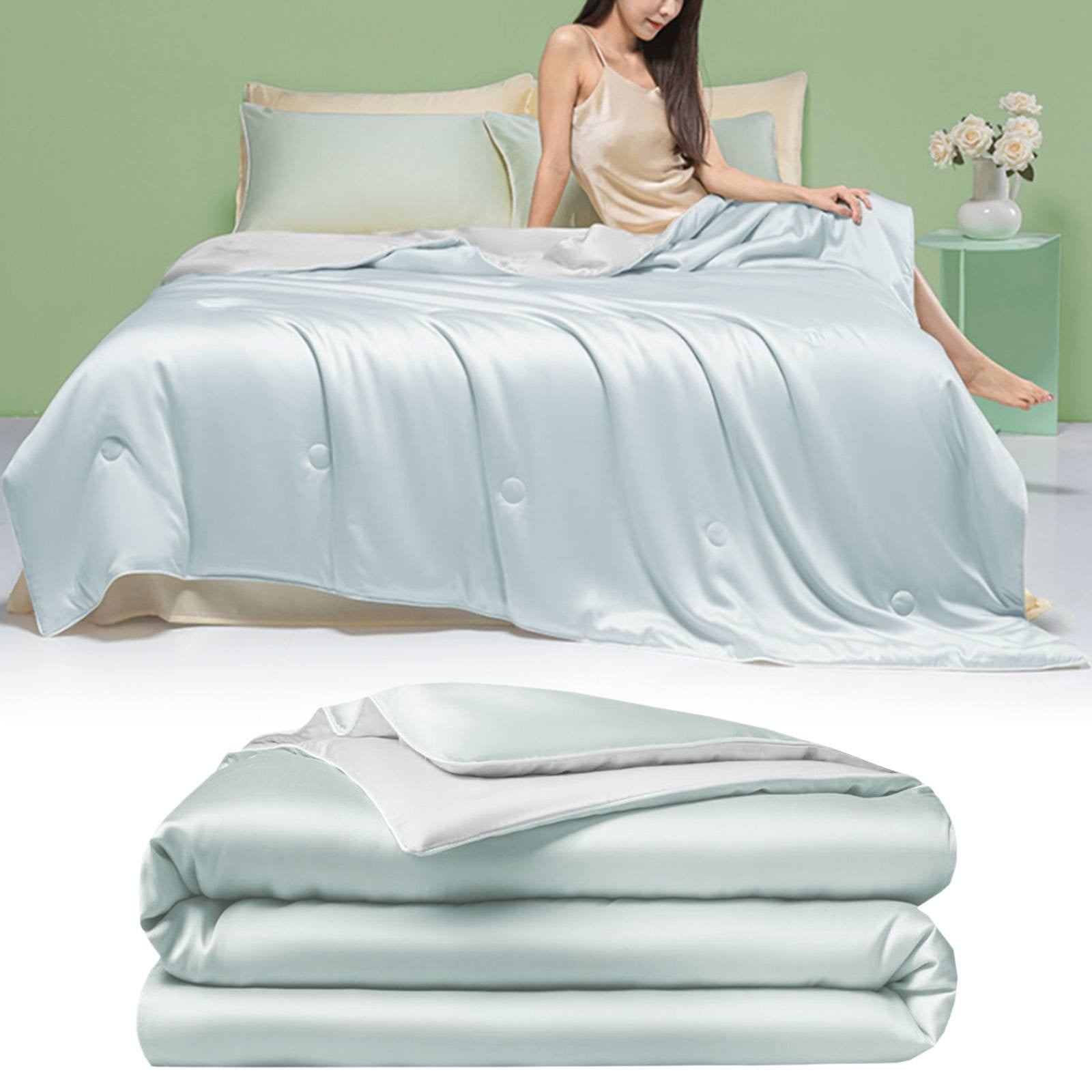 Hewann Cooling Comforter Queen, Cold Touch Fabric Absorbs Body Heat ...