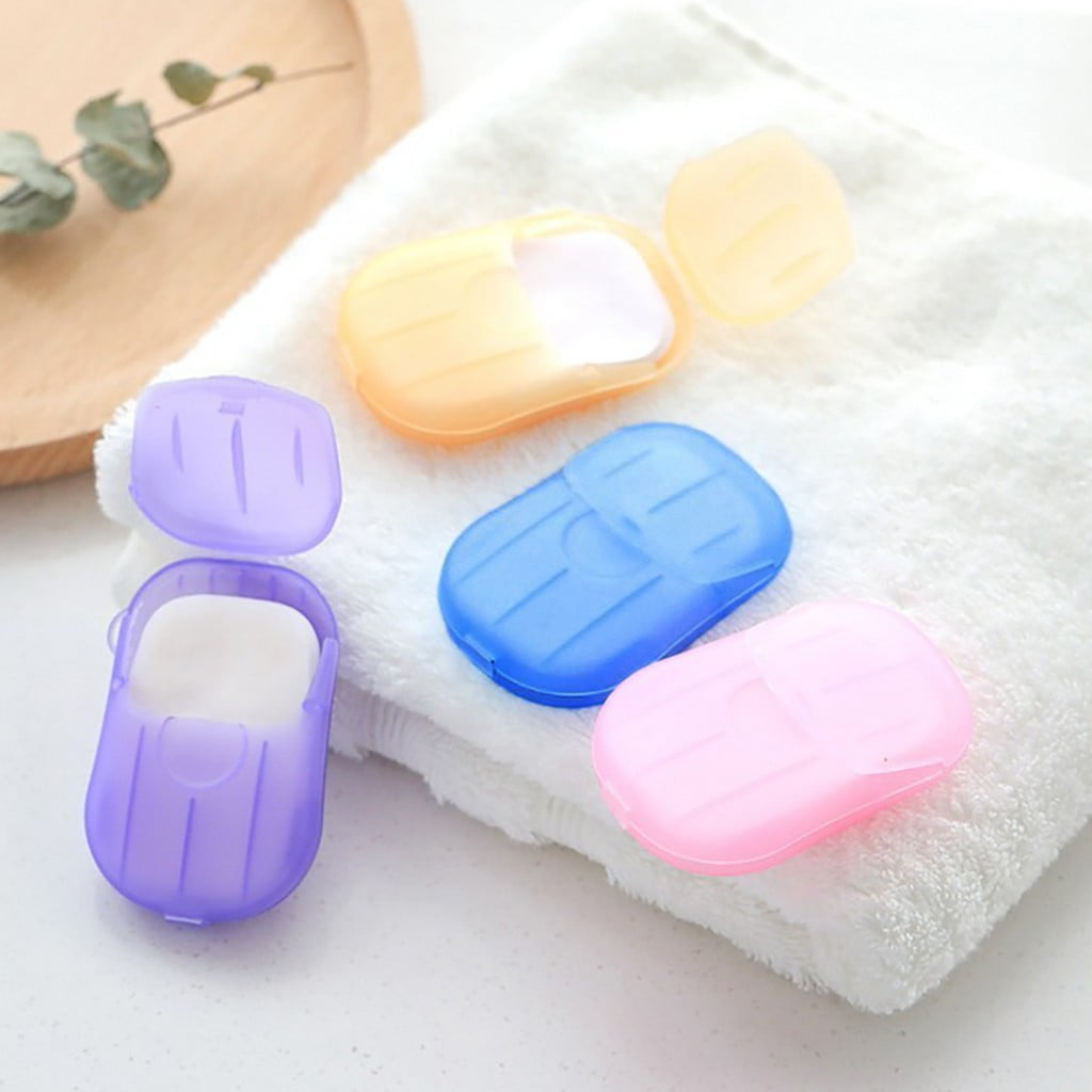 Hewann Disposable Soap Sheets Disposable Hand Washing Soap Tablets ...