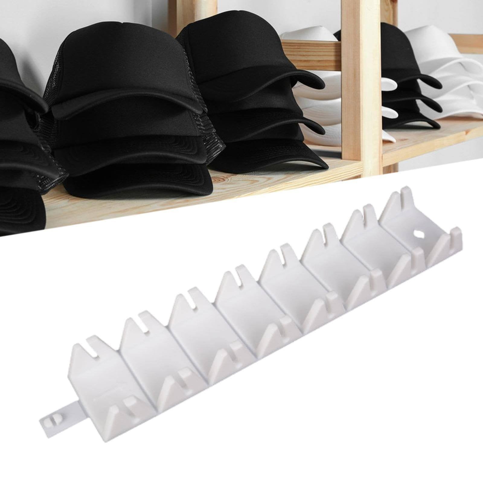 Hewann Hat Storage Organizer For Baseball Caps Silicone Elastic ...