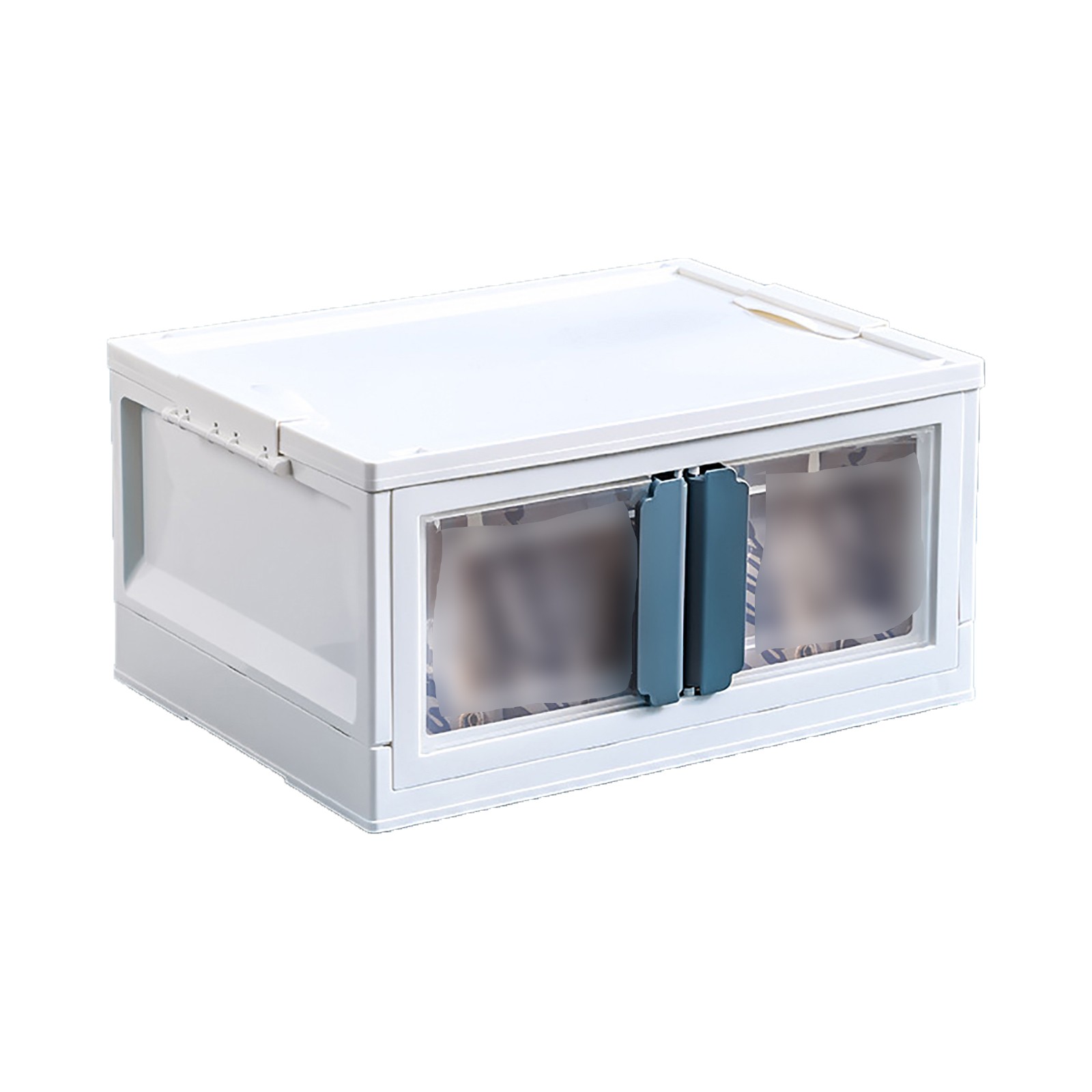 Hewann Plastic Storage Containers Stackable Closet Organizer ...