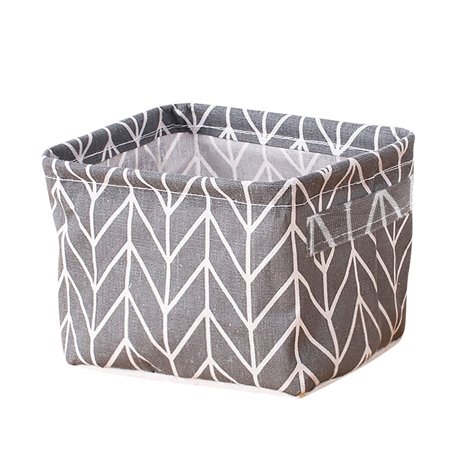 Hewann Shelf Storage Box Stylish Cotton Linen Shelf Storage Box with ...