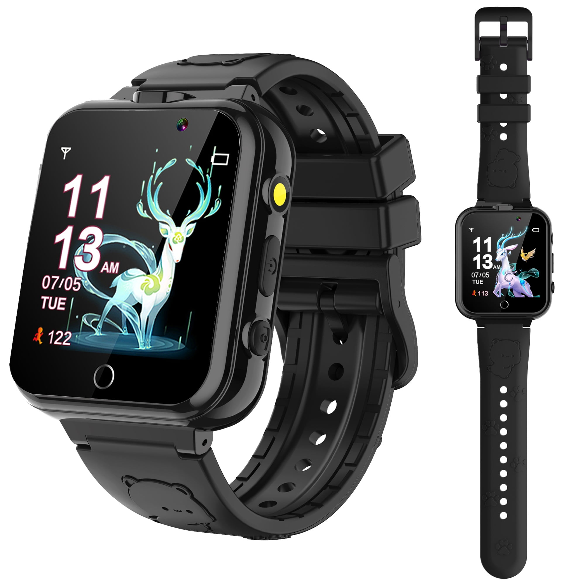 Hewitto Kids Camera Smart Watch with 24 Games, Music Player, Alarm ...