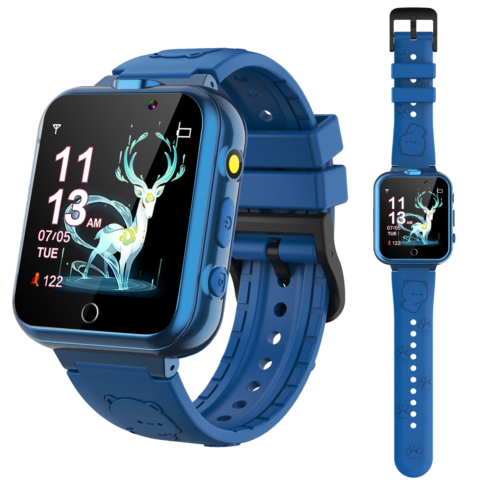 Hewitto Kids Smartwatch 24 Games + Cellular 40mm Purple ABS Case with ...