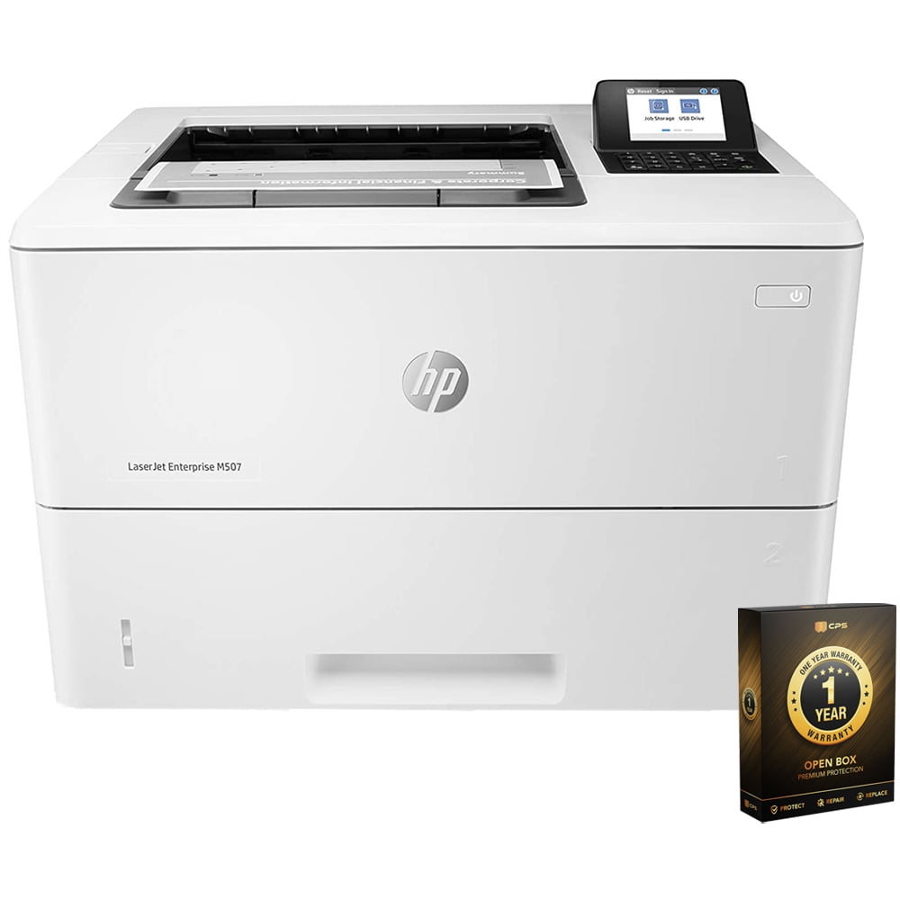 Open Box Hewlett Packard 1PV87A#BGJ LaserJet Enterprise M507dn ...