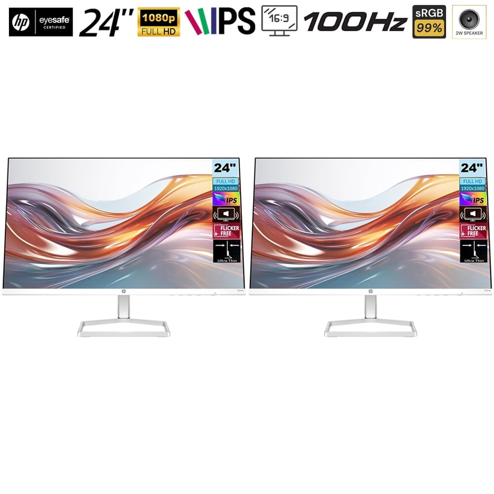 Hewlett Packard 94C36AA 524sa Series 5 23.8" FHD 1080p 16:9 IPS Monitor ...