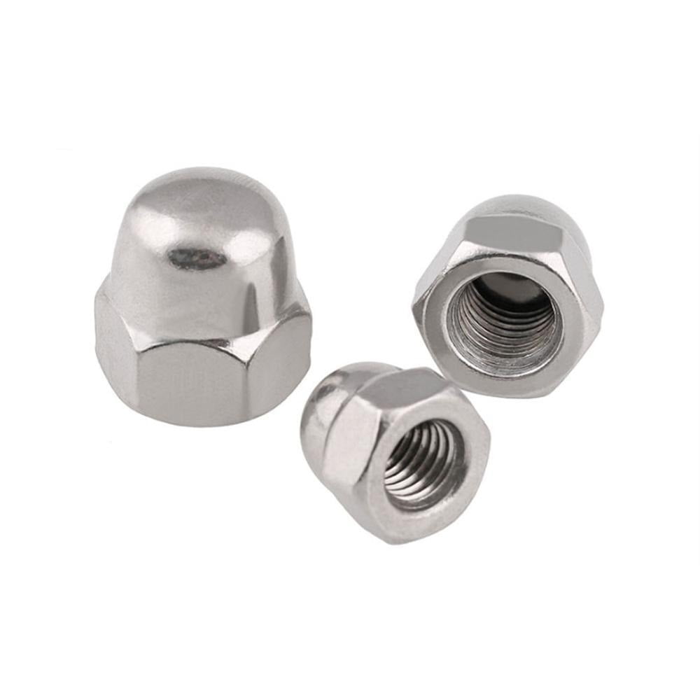 Hex Acorn Nut 201 Stainless Steel M4 M5 M6 M8 M10 M12 Hexagon ...
