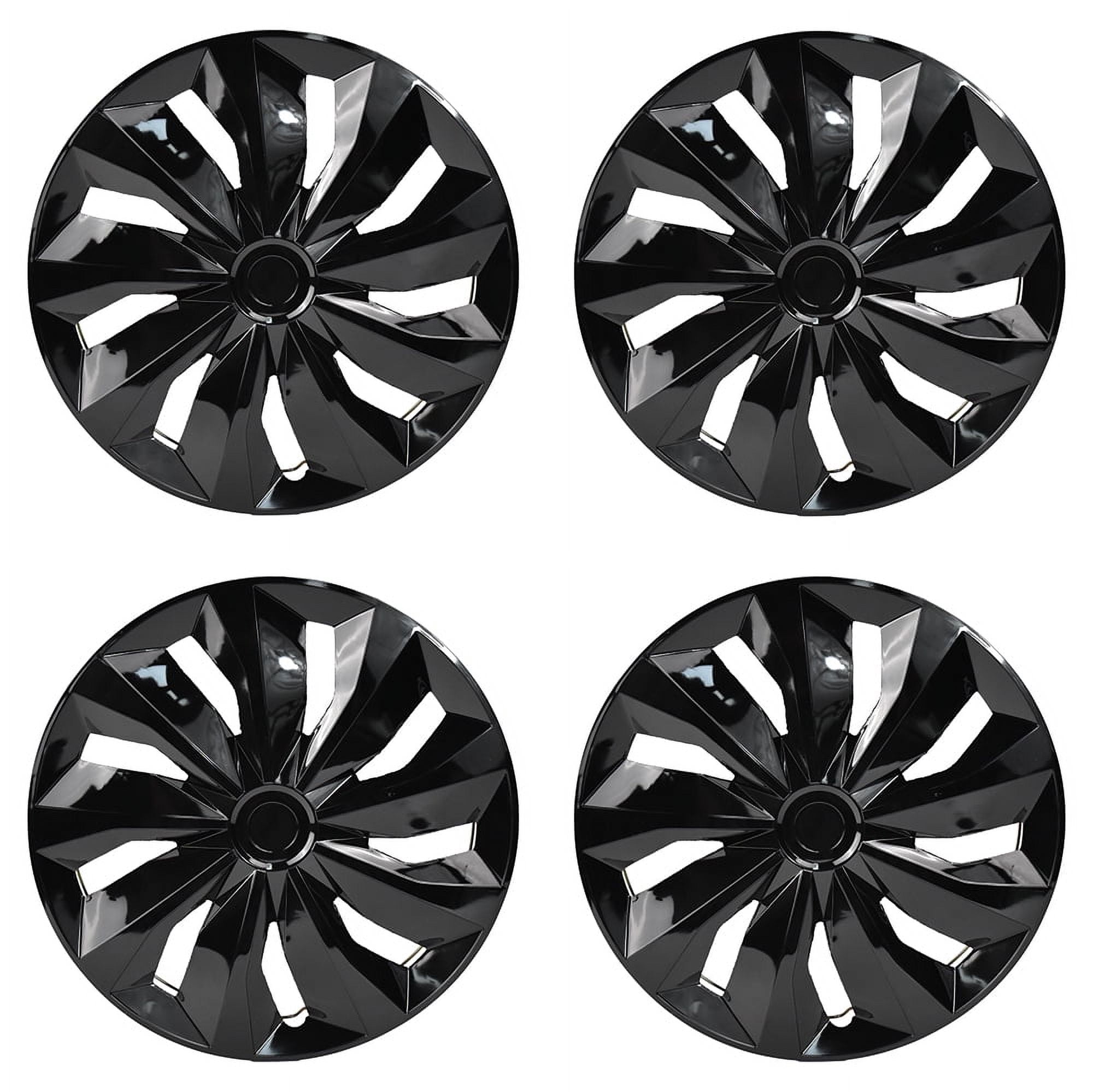 Hex Autoparts Hub Cap 15 inch Set of 4 fits R15 Tire & Steel Full Rim ...
