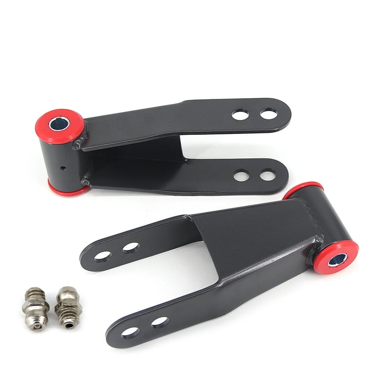 Silverado Lowering Kit 2" Drop Shackles For 1988-2018 Chevy Silverado ...