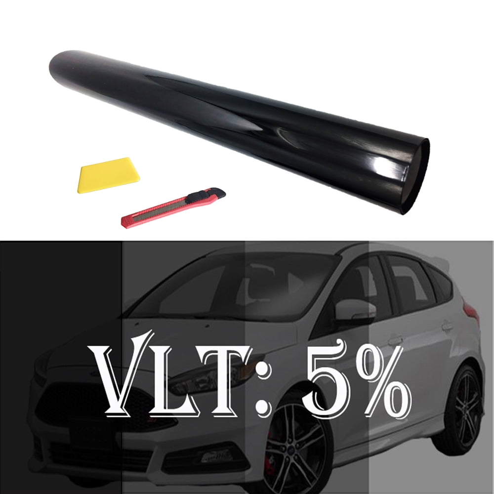 Hex Autoparts 5% VLT Uncut Roll Window Tint Film 40" x 100ft Feet Car ...