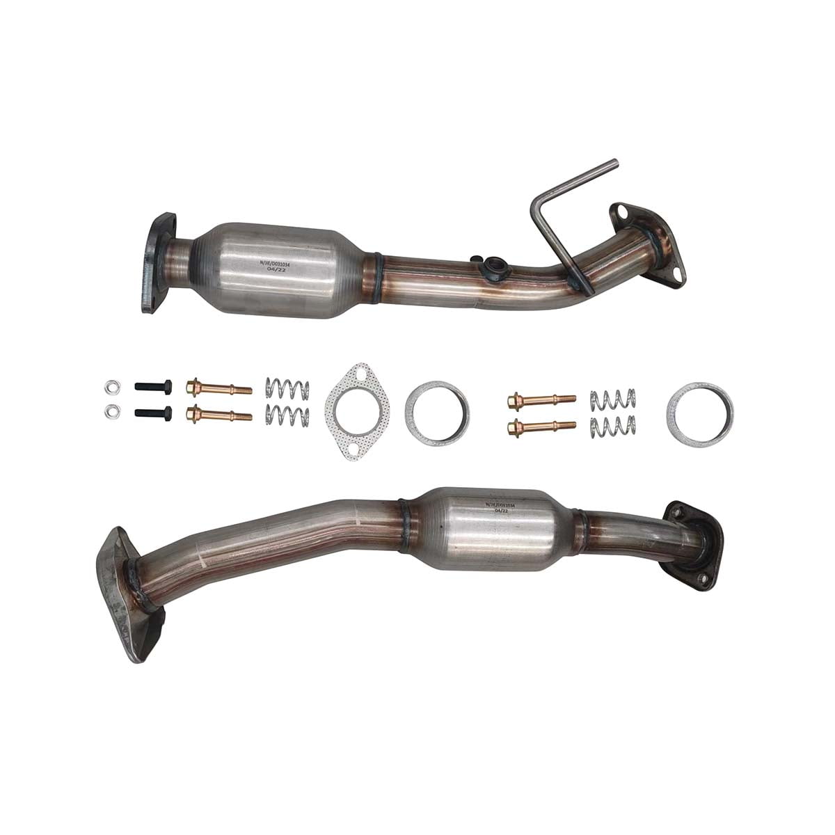 Hex Autoparts Front And Rear Catalytic Converter Set For 2013 2014 2019
