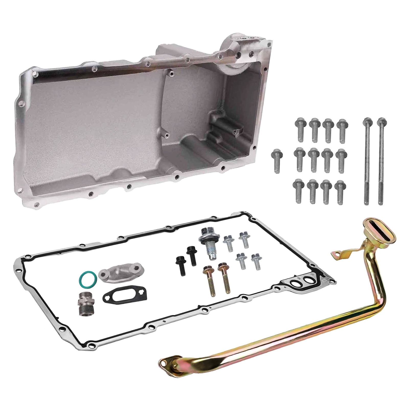 Hex Autoparts LS Swap Retrofit Low Profile Oil Pan Kit for GM LS1 LS2 ...