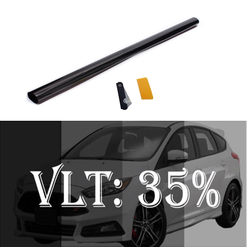 Hex Autoparts Uncut 20"x10FT 35% VLT Shade 2Ply Window Tint Film Roll ...