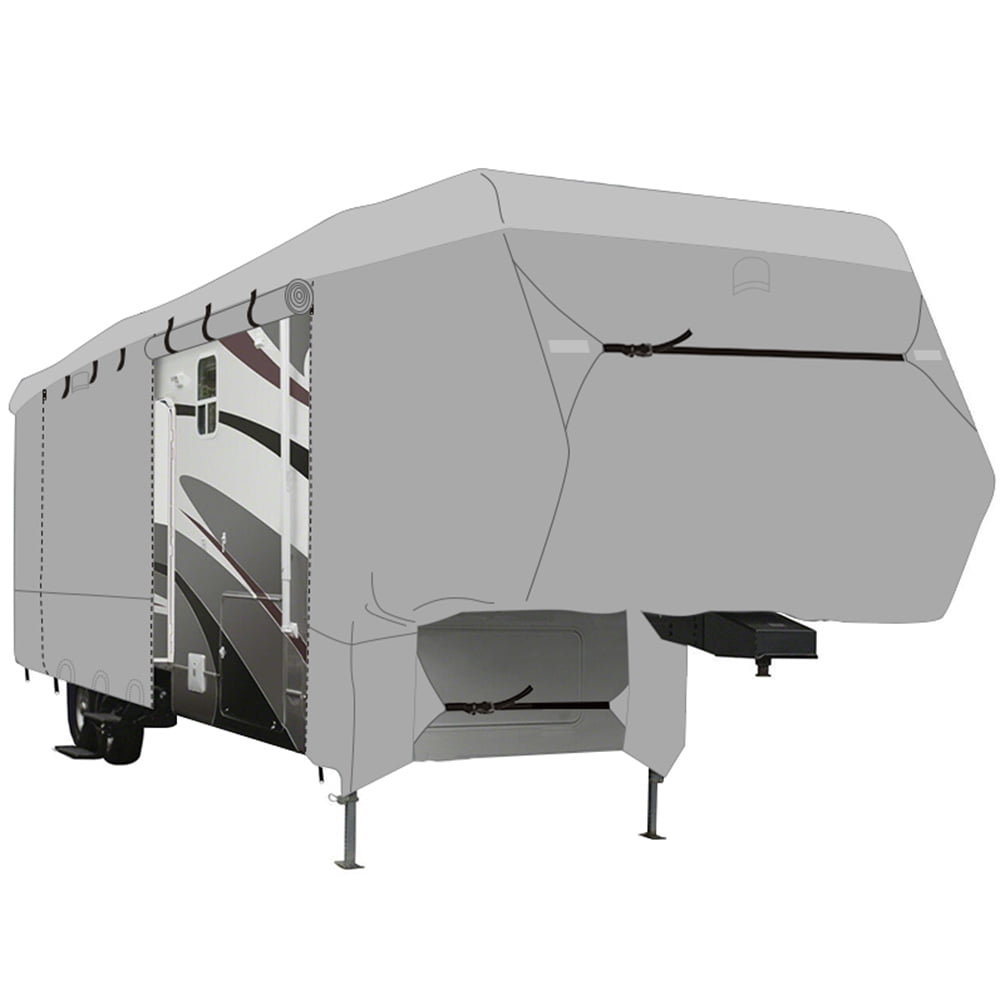 Hex Autoparts 5th Wheel Camper RV Motorhome Waterproof Cover 26'-29' FT ...