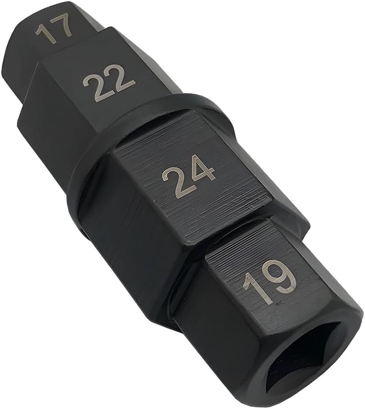 Hex Axle Tool for Motorcycle, 17 19 22 24mm Hex Axle Spindle for ...