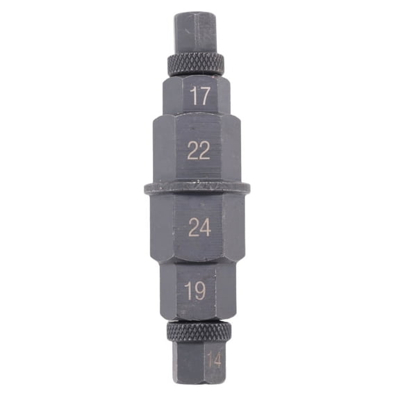 Hex Axle Tool for Motorcycle Front Axle Wheel 12 14 17 19 22 24mm 6 in ...
